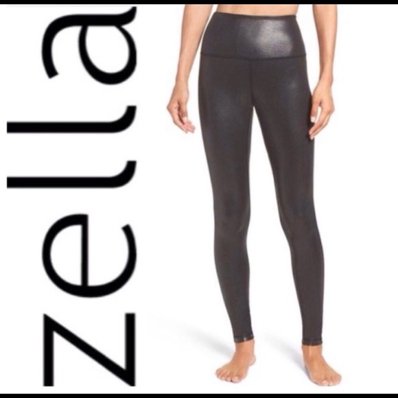 Zella | Pants & Jumpsuits | Zella Black High Waisted Leggings New ...